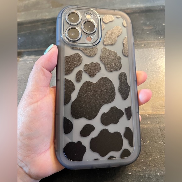 Cell Phones & Accessories | New Iphone 13 Promax Phone Case Black Cow ...